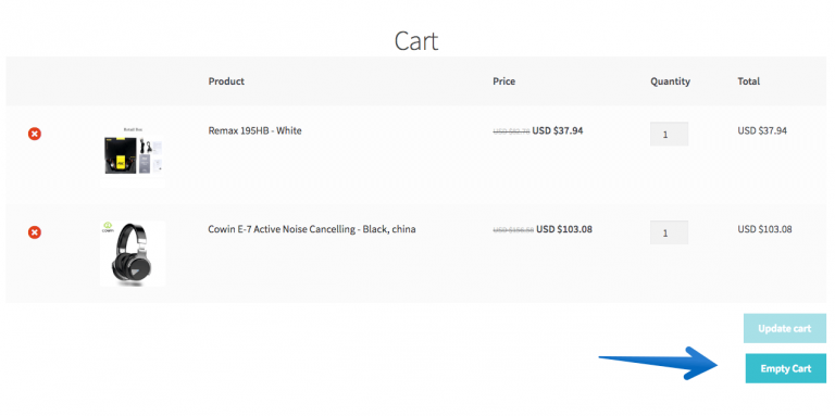 How to add a clear/empty cart button in Shopify - Hura Tips