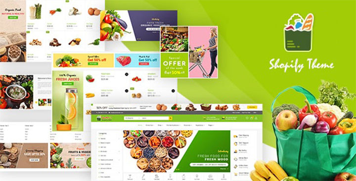 The 12+ Best Shopify Themes for Your Supermarket & Grocery Store - Hura ...
